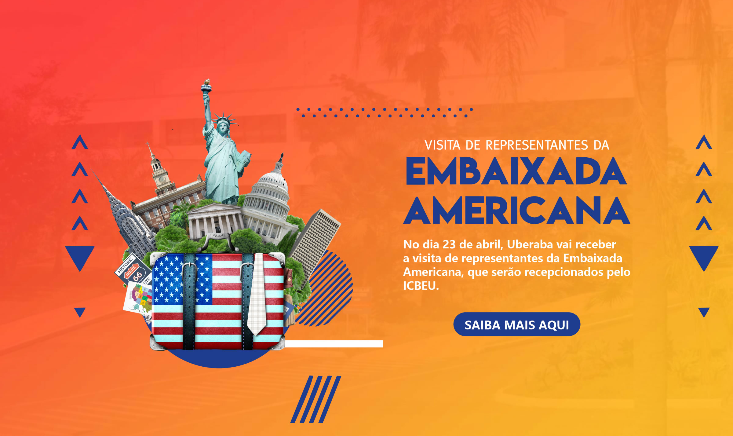Visita de Representantes da Embaixada Americana - ICBEU